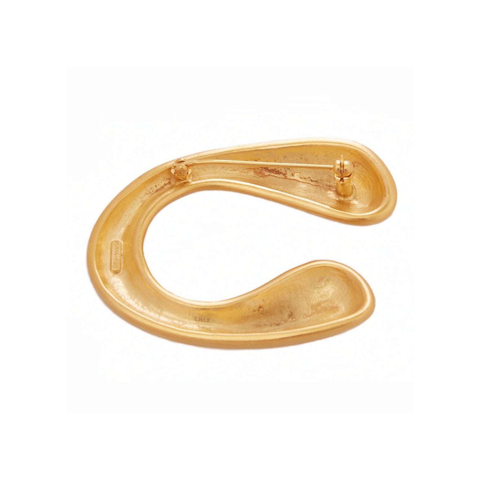 Charlotte Sculpted Gold Pin Ben Amun Jewelry